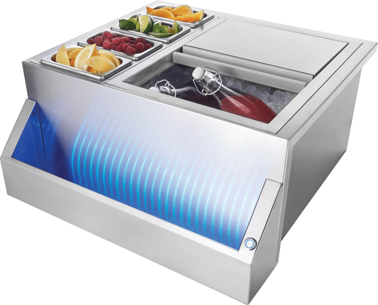 Multi-Functional Beverage Center and Standard Drawer – West Coast BBQ Shop